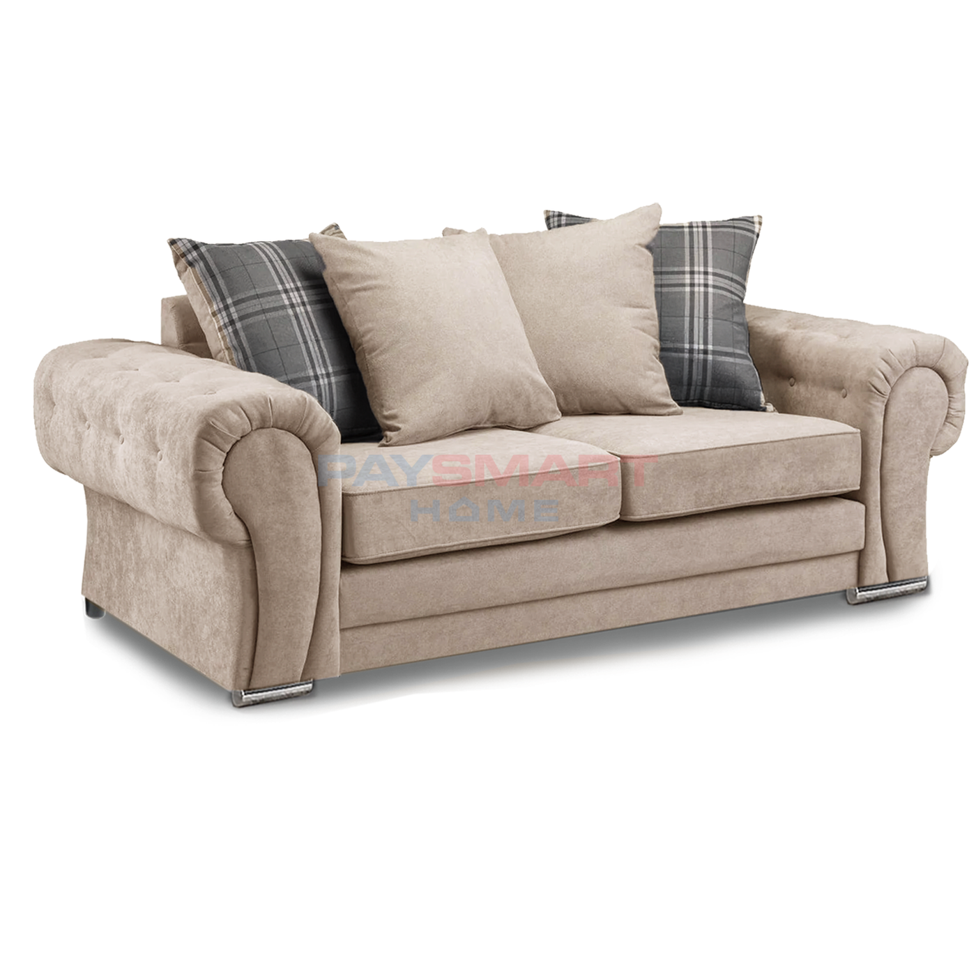 Pay Smart Home | Milan 3 Seater Scatter Back Sofa